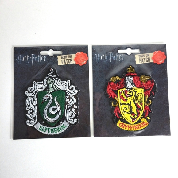 Ata-Boy | Design | Harry Potter Iron On Patch Set Of 2 Embroidery ...